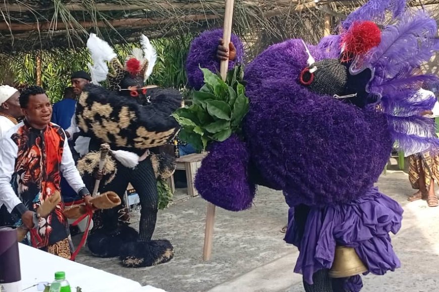 PICTORIALS FROM A MINI EKPE CULTURAL SHOW HOSTED BY SIR ARTUR JARVIS ...