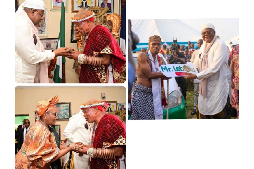 TOURISM: Gov. Otu, Wife Grace 2025 Leboku New Yam Festival, Promise ...